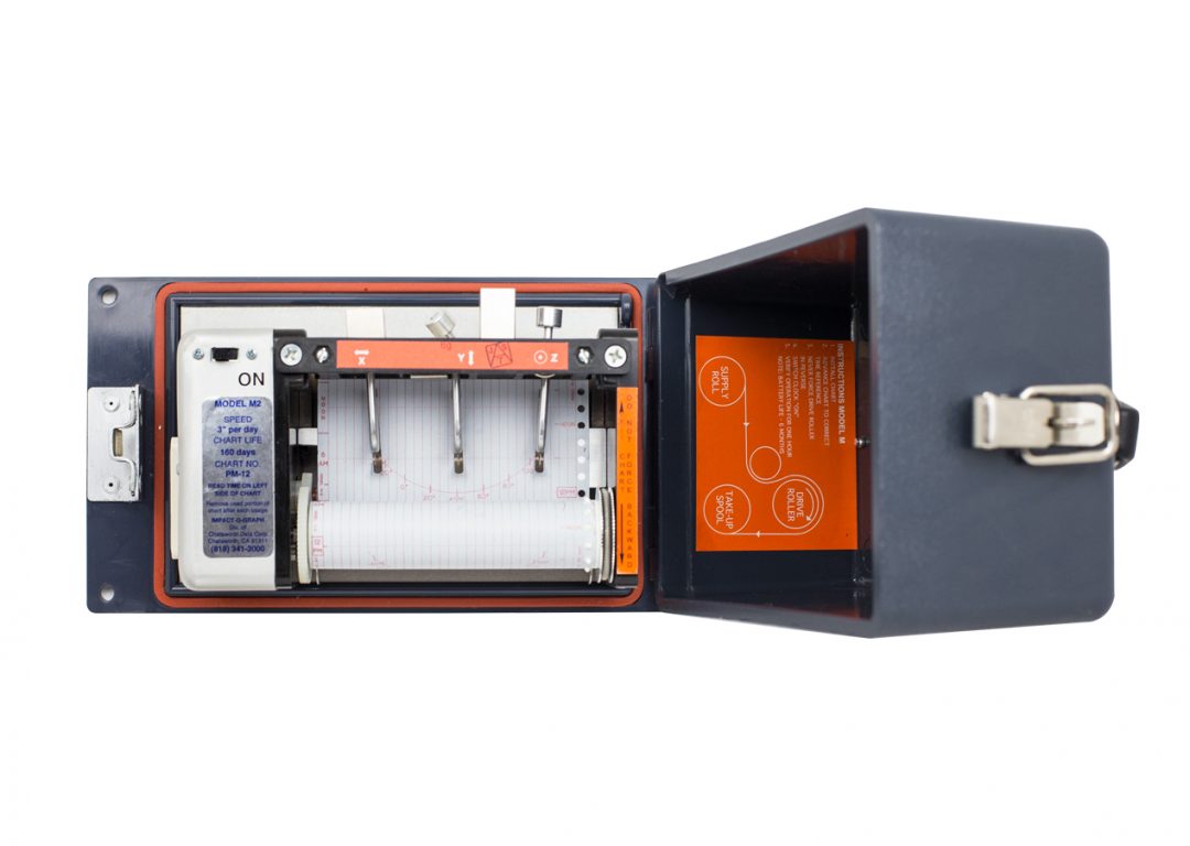 Data logger Impact-O-Graph. Registrador analógico de precisión - Sercalia